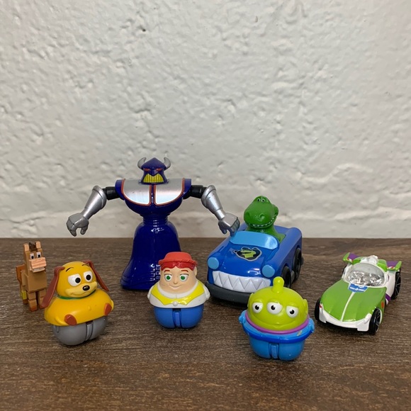 Disney | Toys | Disneypixar Toy Story Movie Figurines Toy Cars Bundle ...